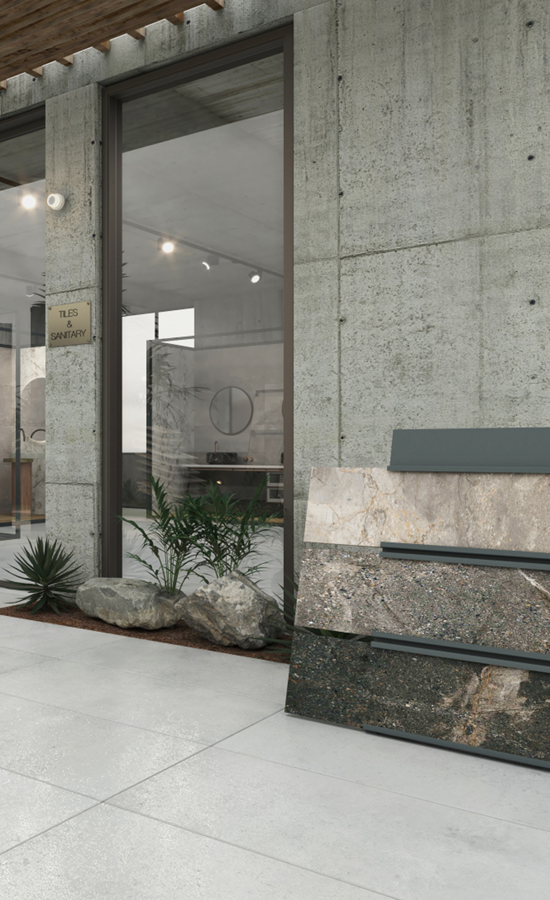 Displays for outdoor tiles | INSCA